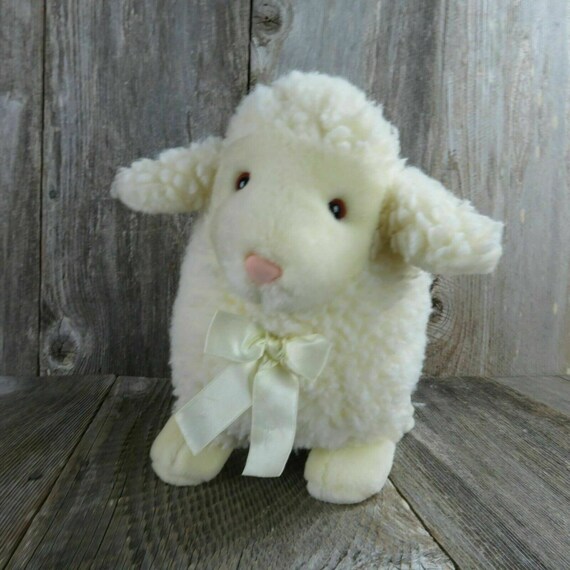 Vintage Sheep Plush Lamb Ram Sherpa Easter A&A Stuffed Animal - Etsy