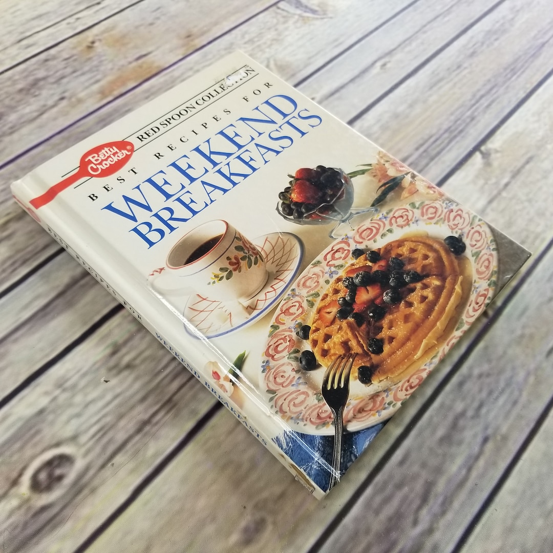 Vintage Cookbook Betty Crocker Weekend Breakfasts Recipes 1991 ...