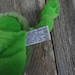 Vintage Frog Finger Puppet Plush Green Toad Mary Meyer Stuffed Animal ...