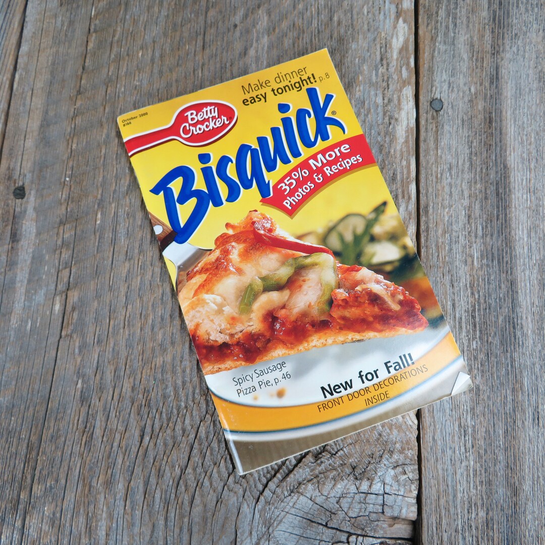 Bisquick Pamphlet Cookbook Make Dinner Easy Booklet 2000 Paperback ...