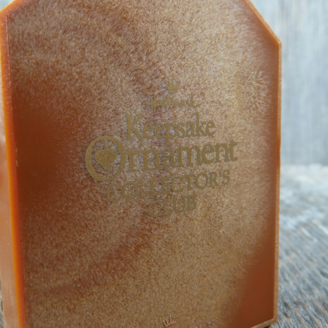 Vintage Beaver Ornament Hallmark Collection Memories 1995 Christmas ...