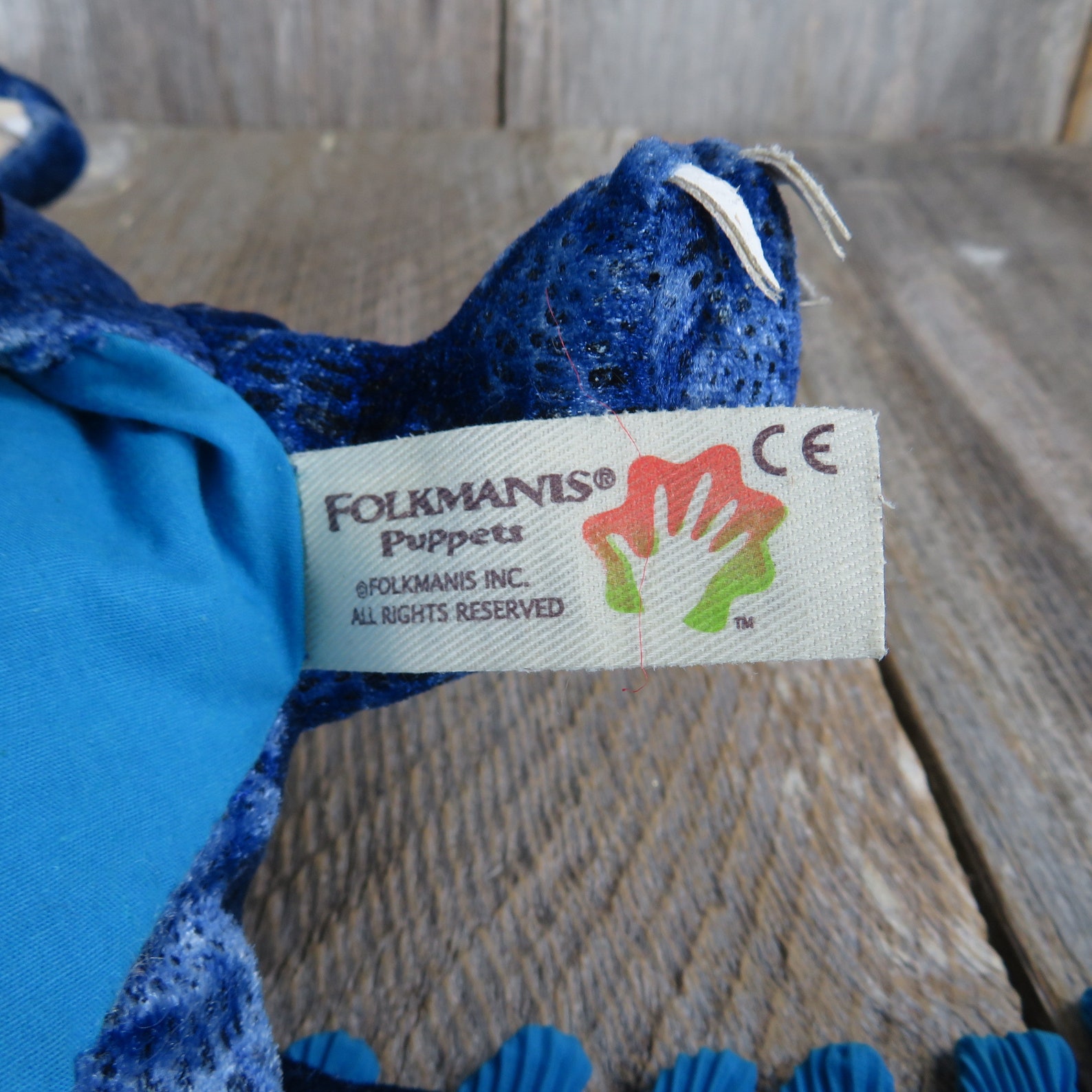 Blue Dragon Puppet Plush 3 Headed Folkmanis Magical Fantasy - Etsy