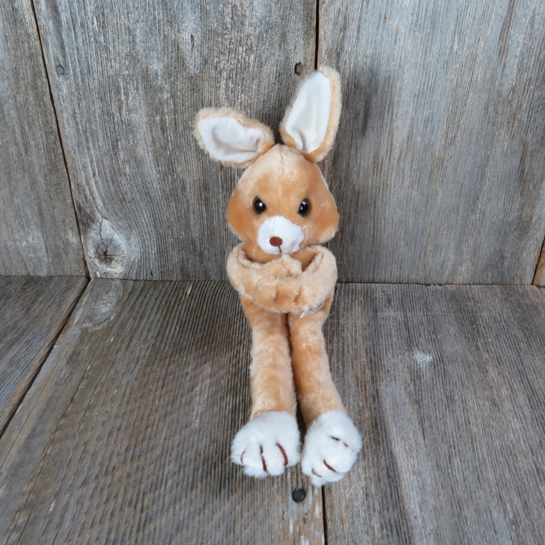 Vintage Long Leg Bunny Rabbit Plush Freddie Russ Tuck Legs Stuffed ...