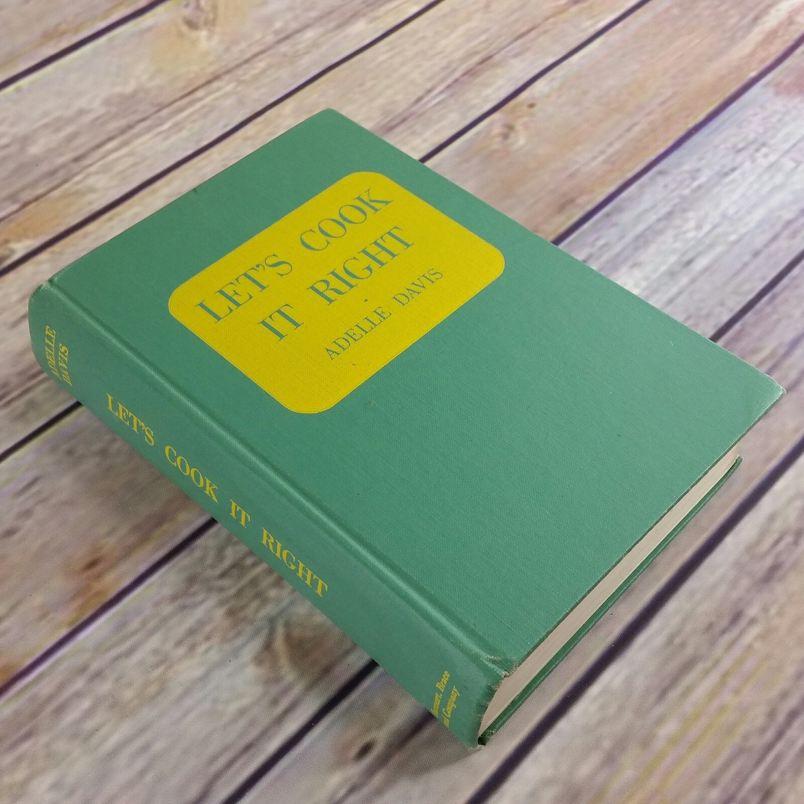 Vintage Cookbook Lets Cook It Right Adelle Davis Nutritionist | Etsy