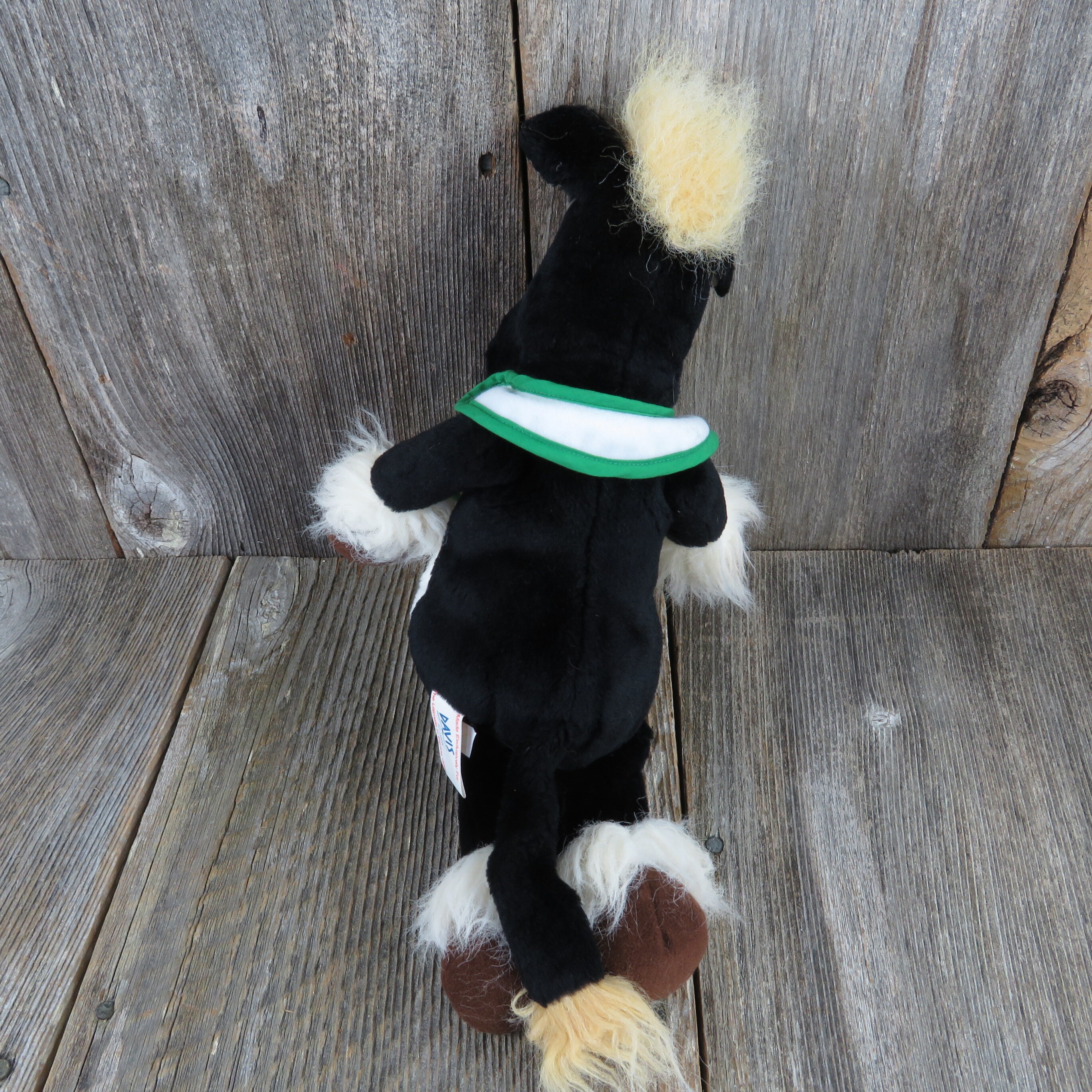 Vintage Horse Plush Pacifier Bib Davis Equine Gifts Stuffed Animal ...