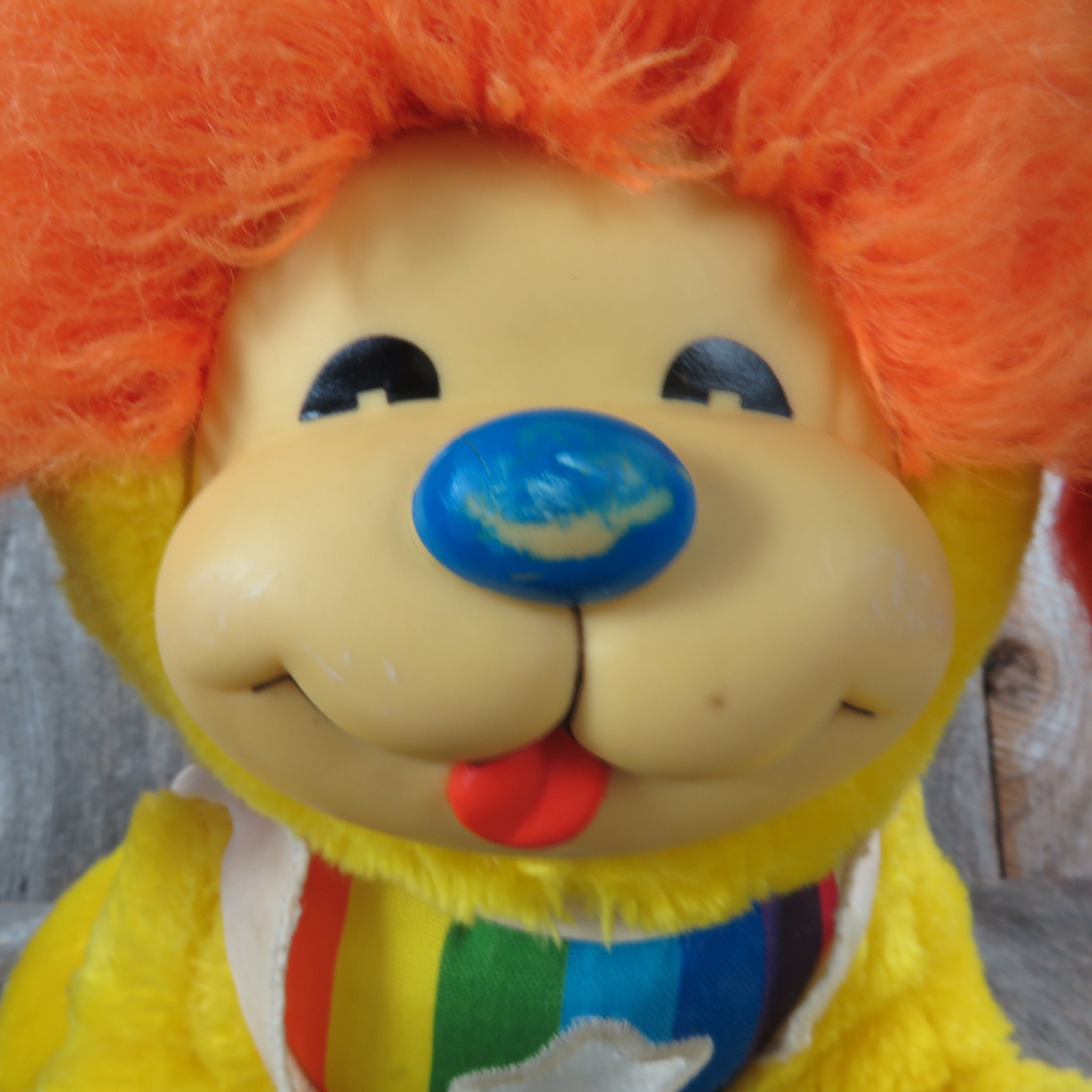 Vintage Rainbow Brite Puppy Dog Plush Yellow Stuffed Animal - Etsy
