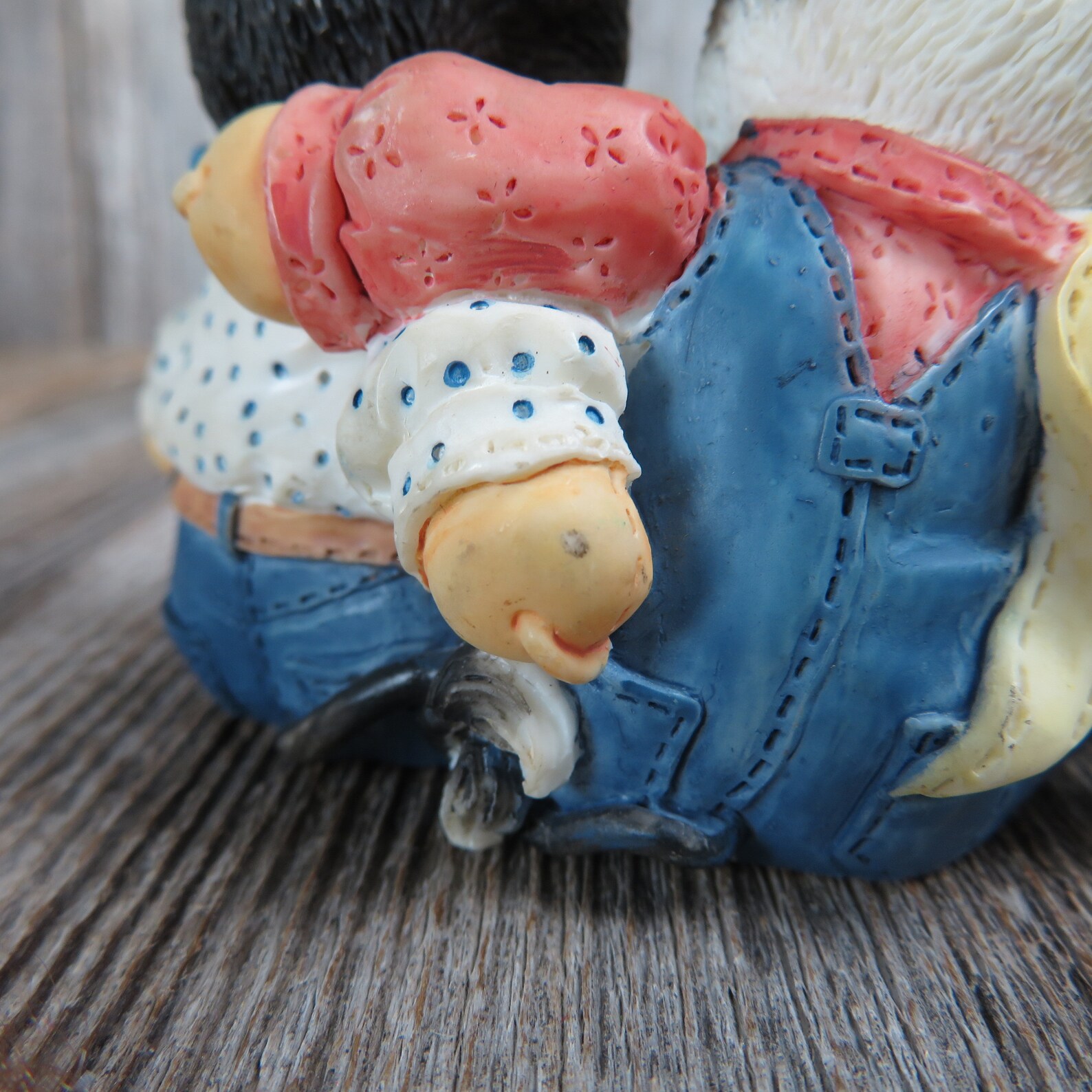Mary Moo Moos Enesco Cow Figurine We Make A Great Team Mary Rhyner 1994 ...