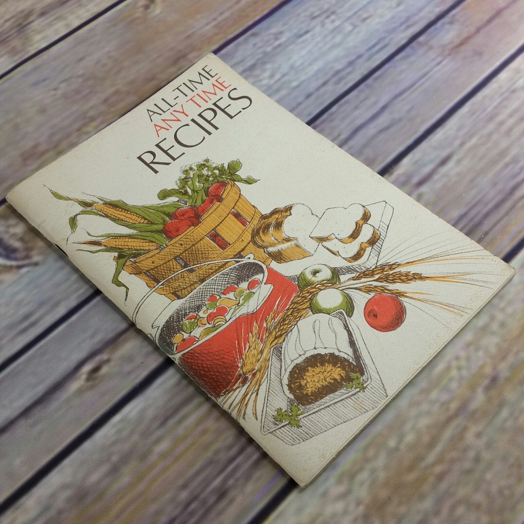 Vintage Cookbook Quaker Oats Recipes All Time Any Time Recips 1973 70s ...