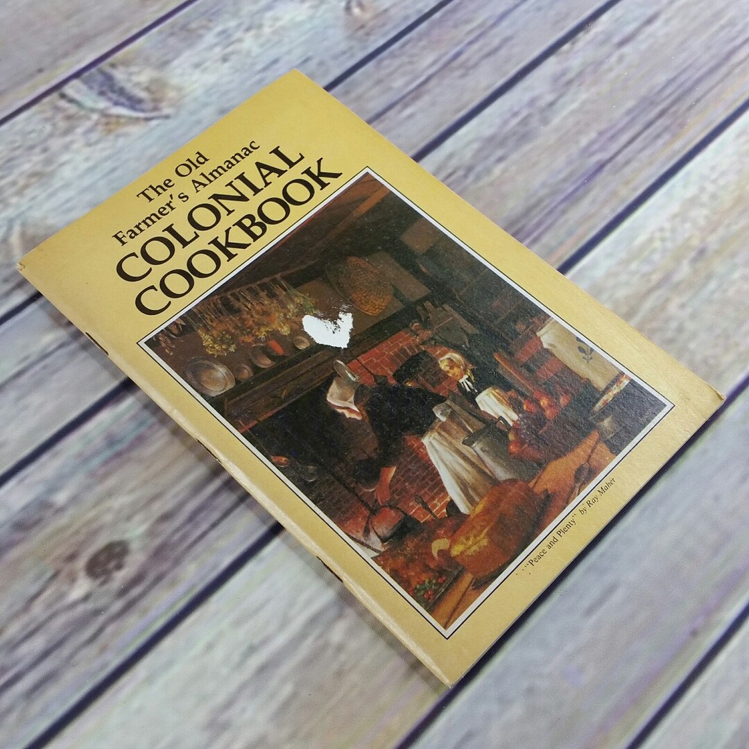 Vintage Old Farmer Almanac Colonial Cookbook 1976 Prima Edizione Yankee ...