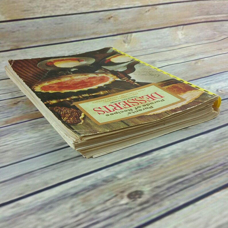 Vintage Cookbook Parents Parade of Recipes Desserts 1969 2000 - Etsy