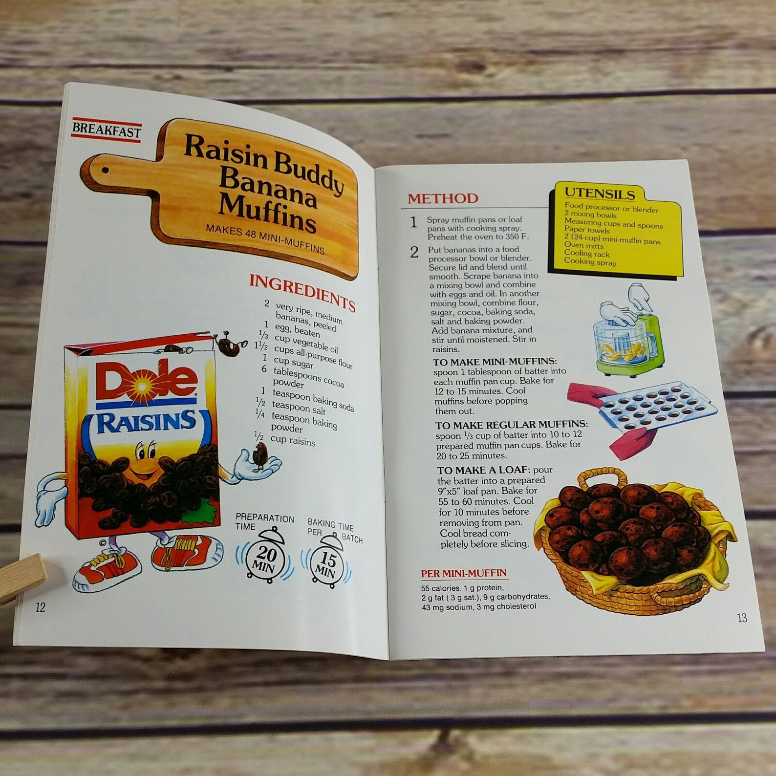 Vintage Cook Book Dole Fruit Promotional Recipes Fun With - Etsy