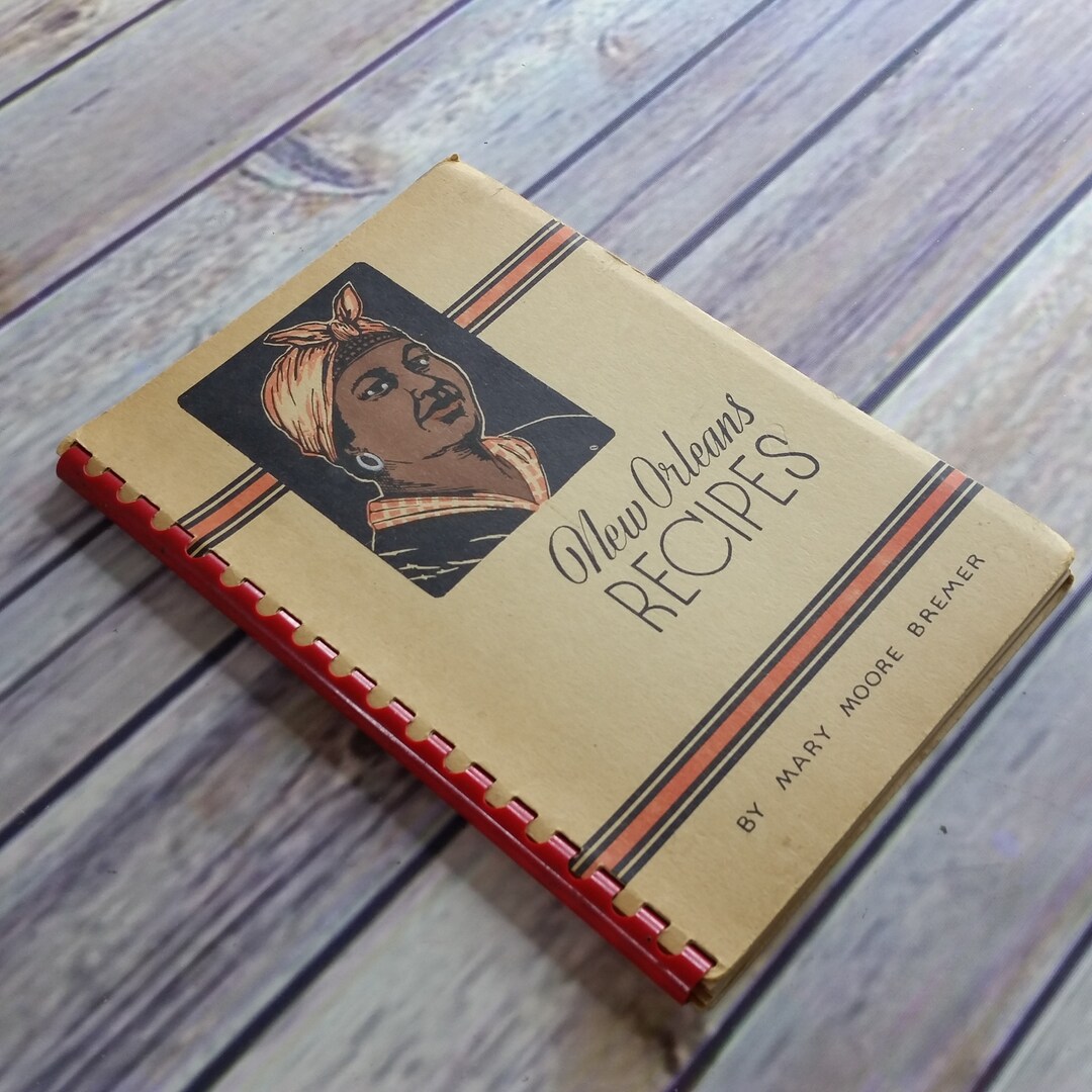 Vintage Cookbook New Orleans Recipes 1953 Spiral Bound Mary Moore ...