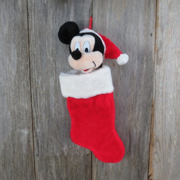 Vintage Mickey Mouse Christmas Stockings - Etsy
