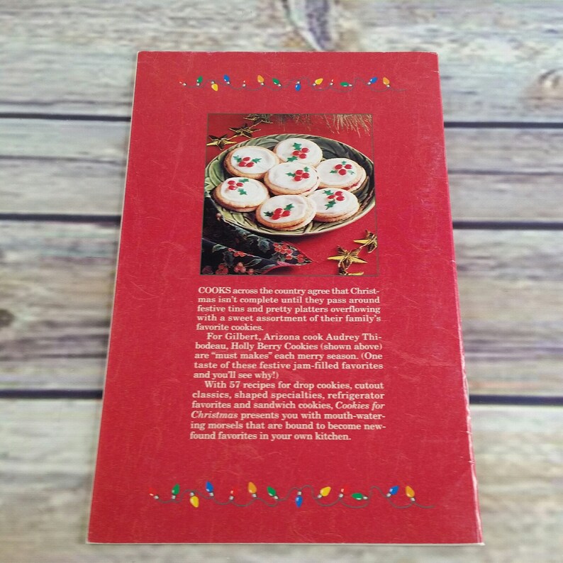 Vintage Cookbook Christmas Cookies for Christmas Taste of Home - Etsy