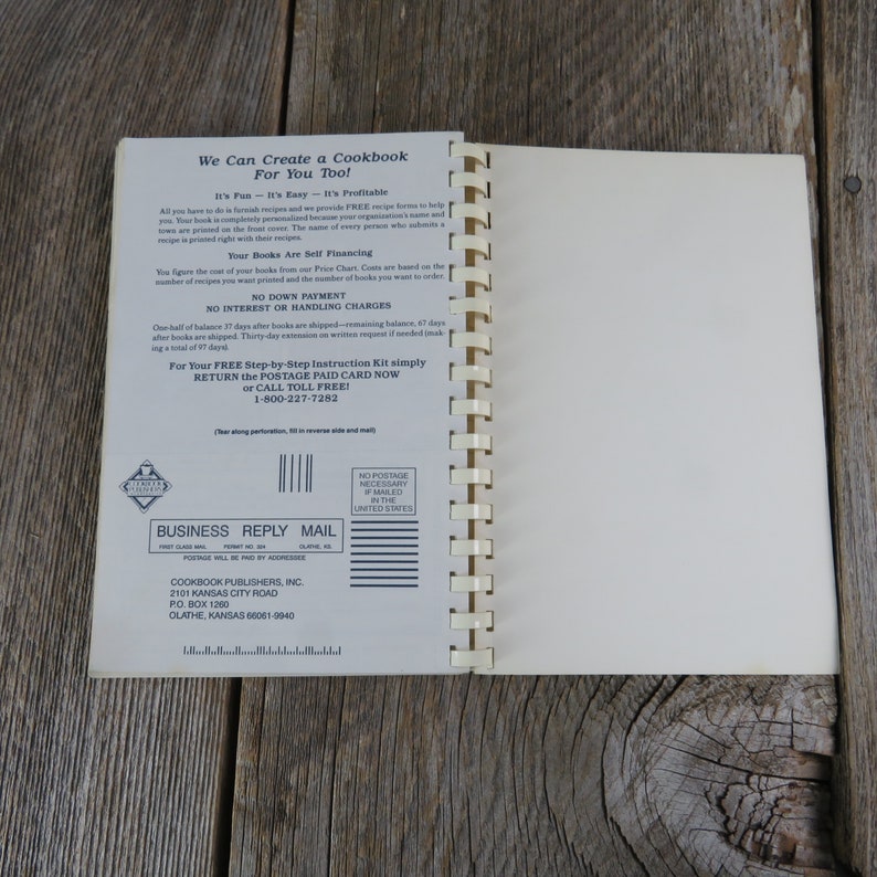 Vintage Texas Cookbook Houston Braeburn Valley Baptist Church - Etsy