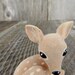 Gentle Fawn Flocked Deer Hallmark Keepsake Christmas Tree - Etsy