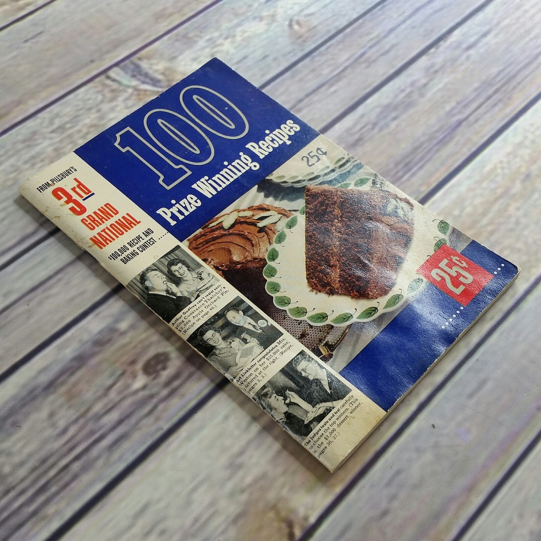 Vintage Cookbook Pillsbury Bake off Cook Book 3rd Grand National Annual ...