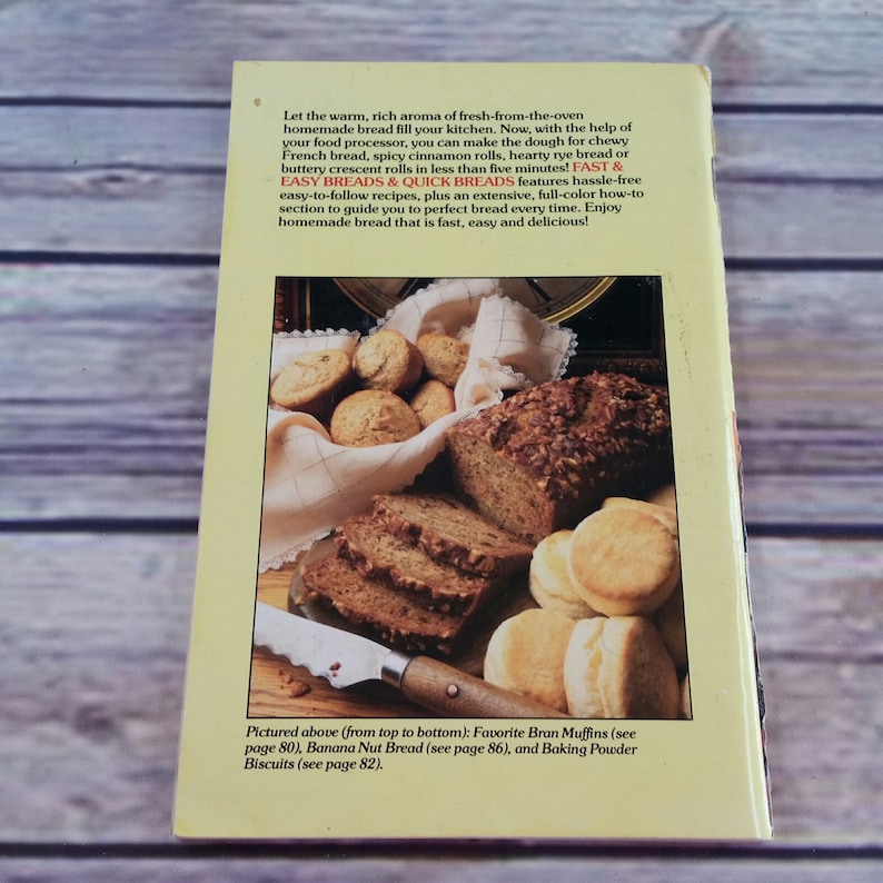 Vintage Cookbook Fast and Easy Breads and Quick Breads Recipes - Etsy