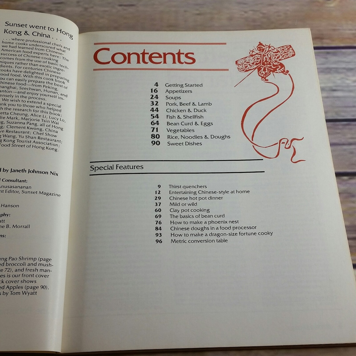 Vintage Cookbook Sunset Chinese Cook Book Peking Mandarin - Etsy