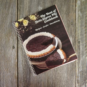 Vintage Sorority Cookbook Beta Sigma Phi the Best of Recipes Crafts ...