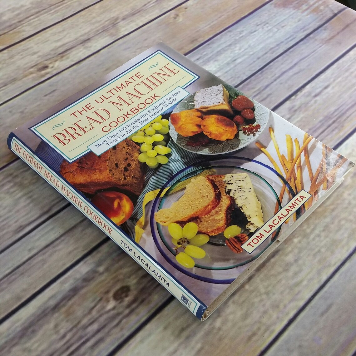 Vintage Cookbook the Ultimate Bread Machine Cookbook 1993 - Etsy