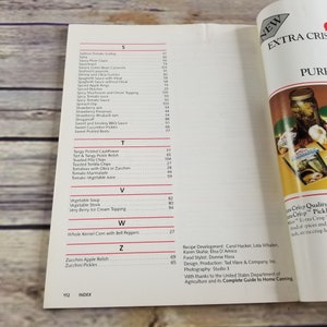 Vintage Kerr Home Canning Book Kitchen Cookbook Recipes 1990 Booklet ...