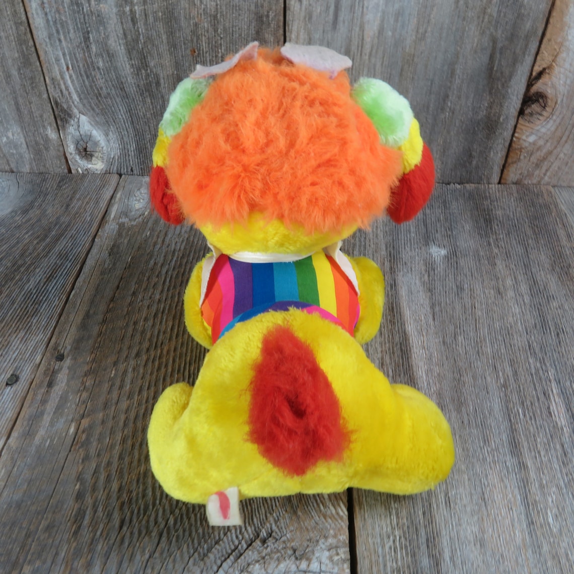 Vintage Rainbow Brite Puppy Dog Plush Yellow Stuffed Animal | Etsy