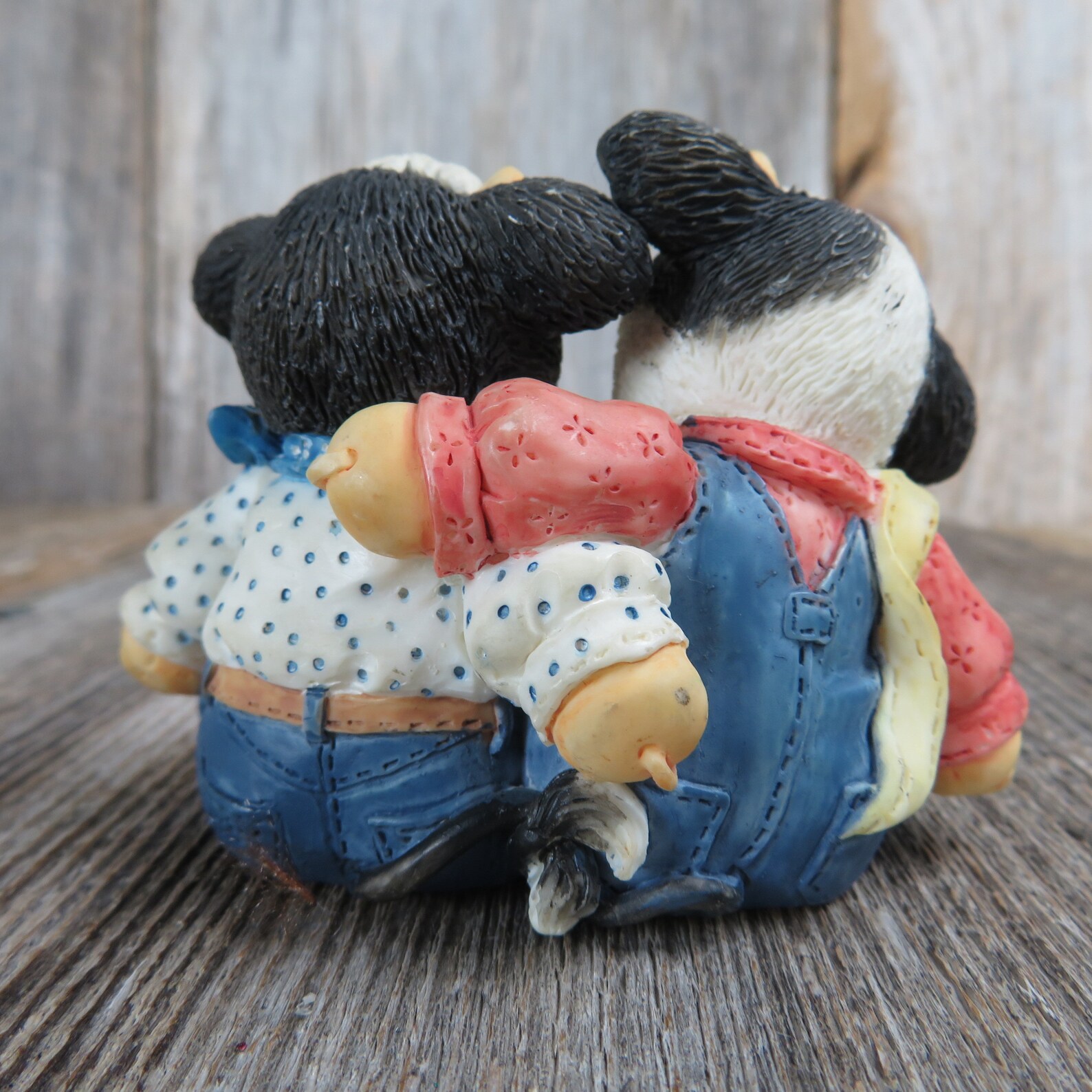 Mary Moo Moos Enesco Cow Figurine We Make A Great Team Mary Rhyner 1994 ...