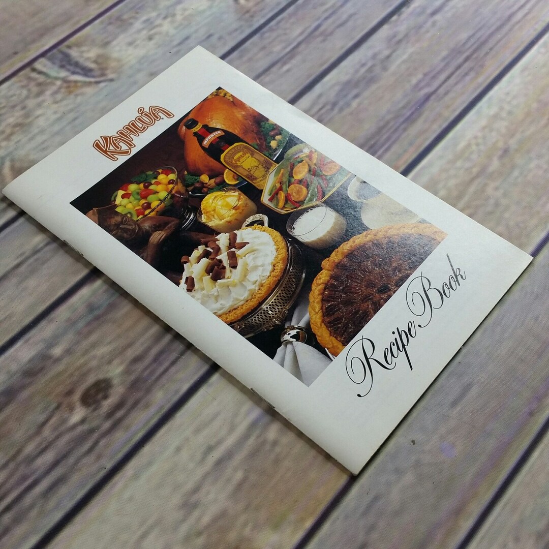 Vintage Cookbook Kahlua Recipes Book Promo Paperback Booklet - Etsy