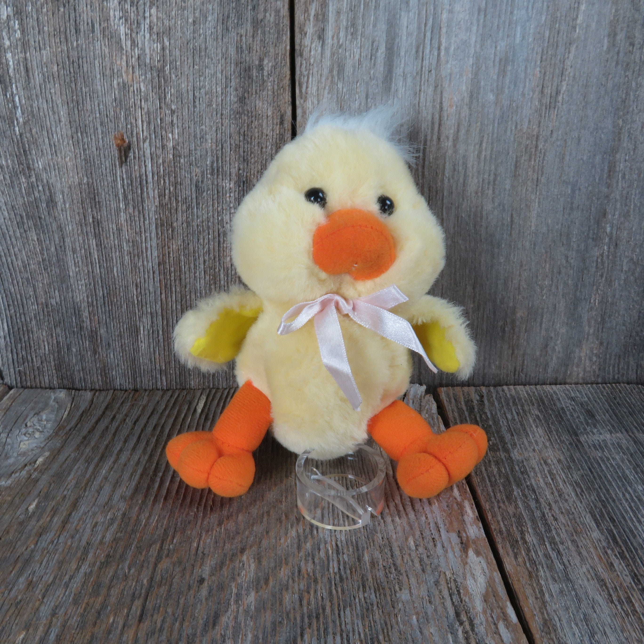 Vintage Chick Chicken Plush Stuffed Animal Easter Great | Etsy