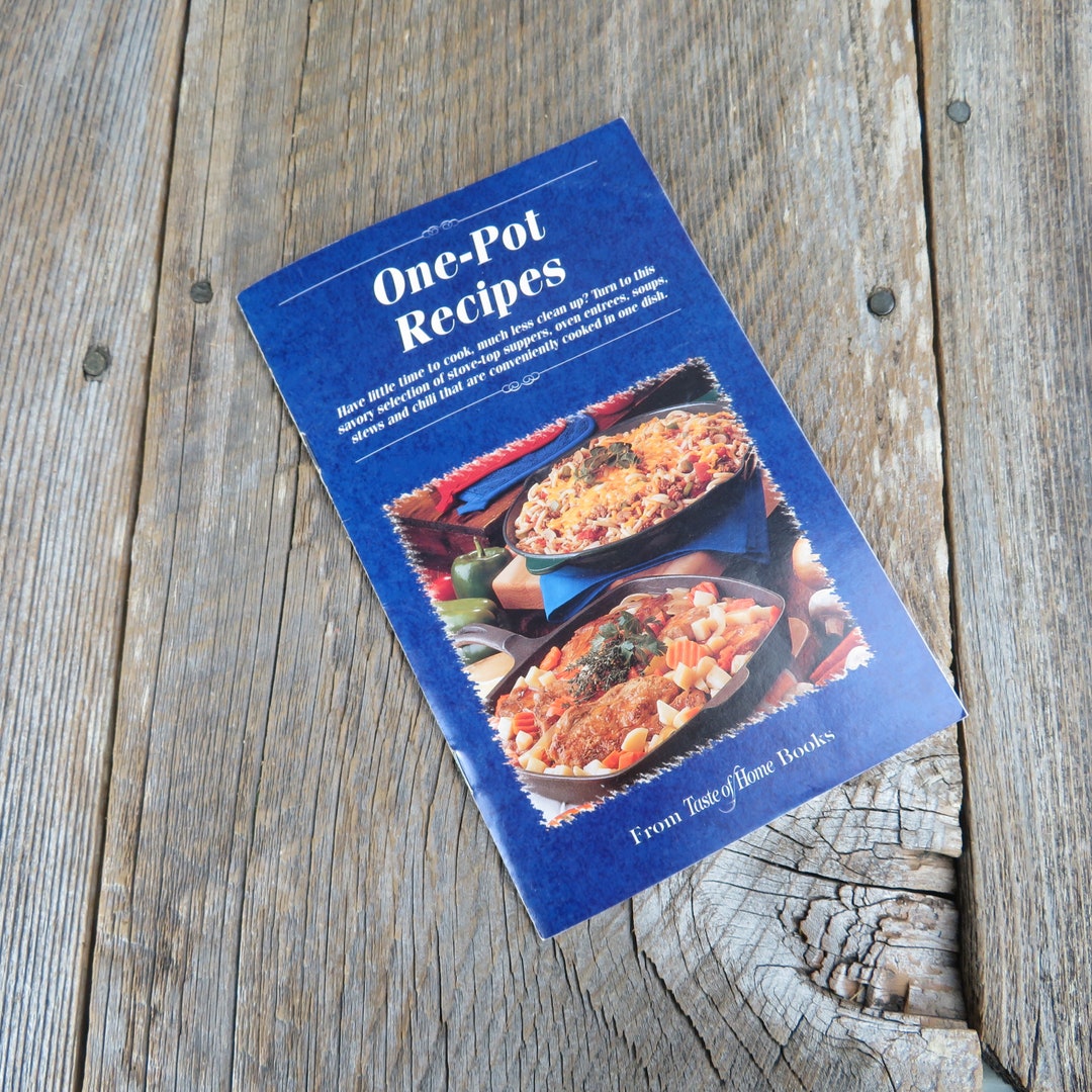 One Pot Recipes Cookbook Taste of Home 2000 Paperback Booklet ...