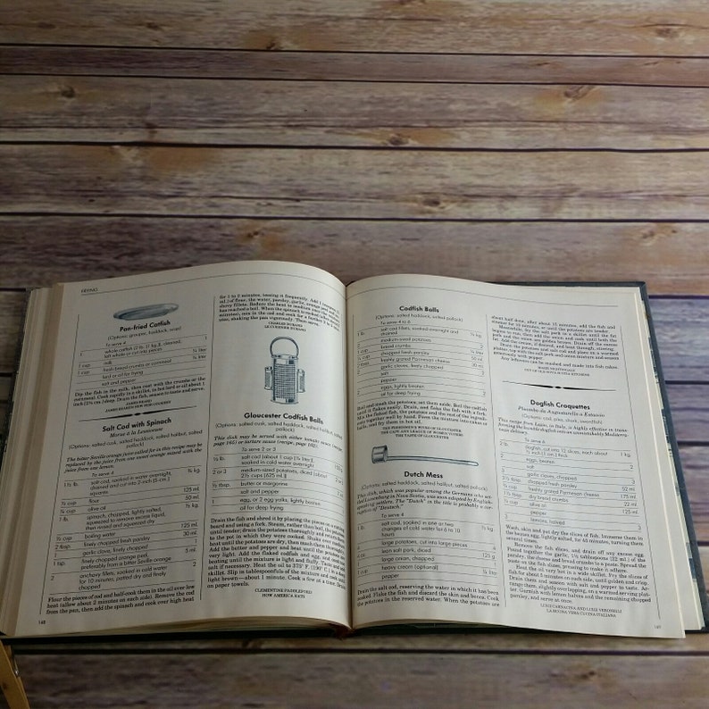 Vintage Cookbook Fish Time Life Books the Good Cook Techniques and ...