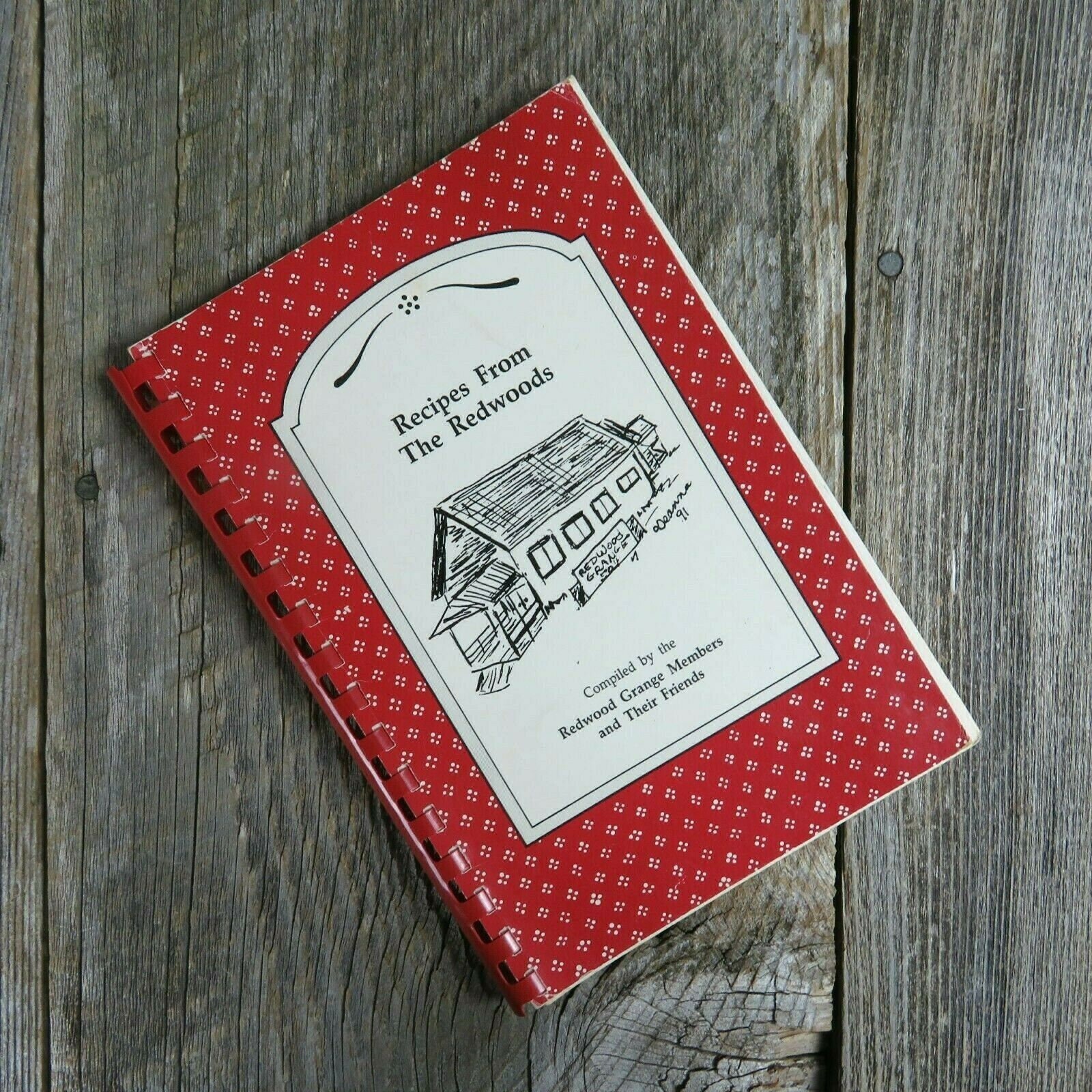 Vintage Oregon California Cookbook Grange Recipes From the | Etsy