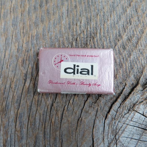Vintage Dial Personal Size Soap Pink Foil Wrapped Unused Made - Etsy