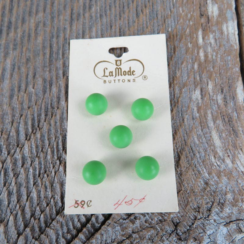 Green Buttons - Etsy