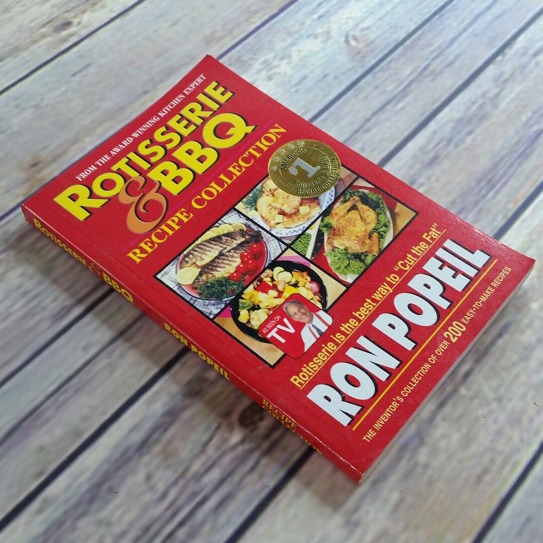 Vintage Cookbook Rotisserie and BBQ Recipes Collection Paperback 1998 ...