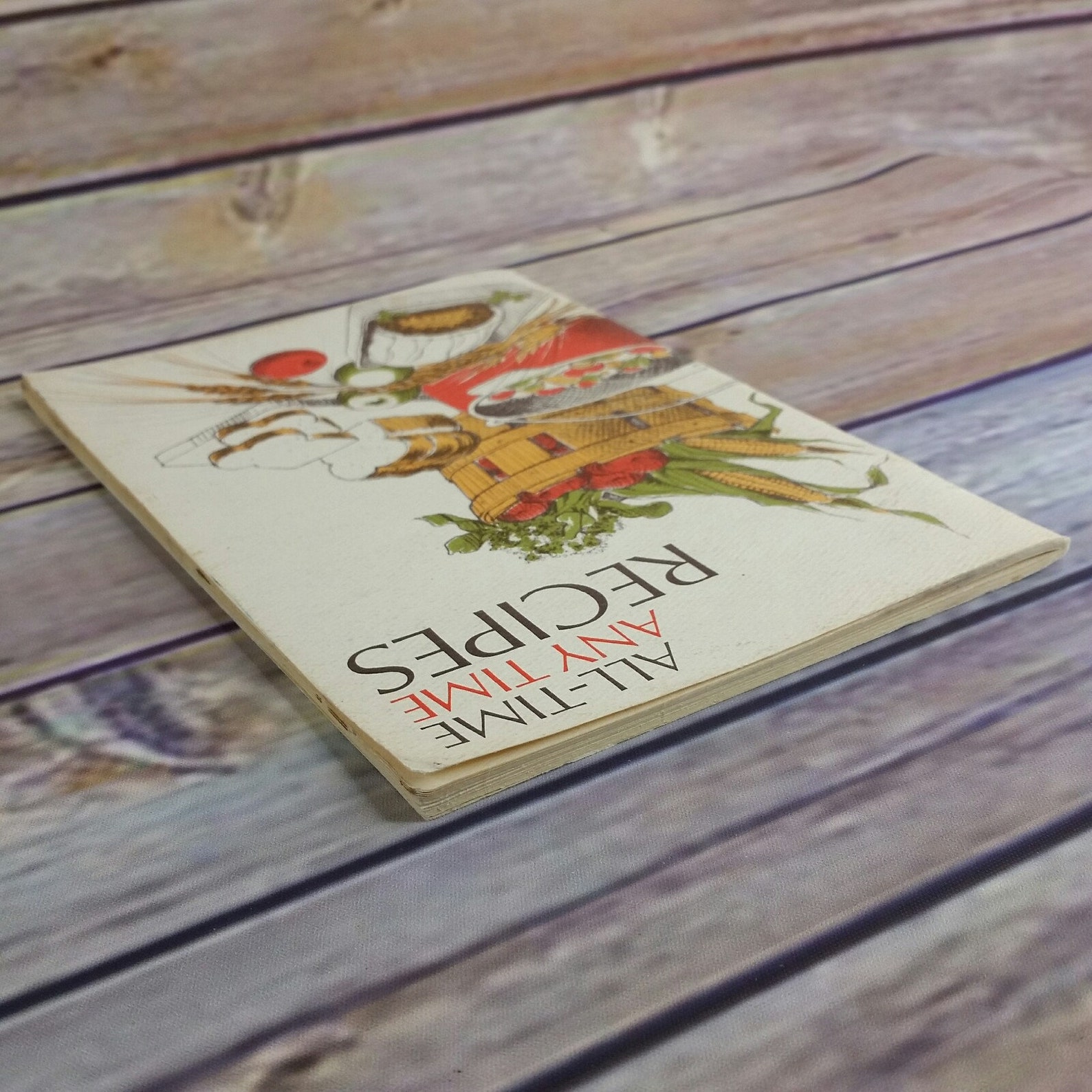 Vintage Cookbook Quaker Oats Recipes All Time Any Time Recips 1973 70s ...