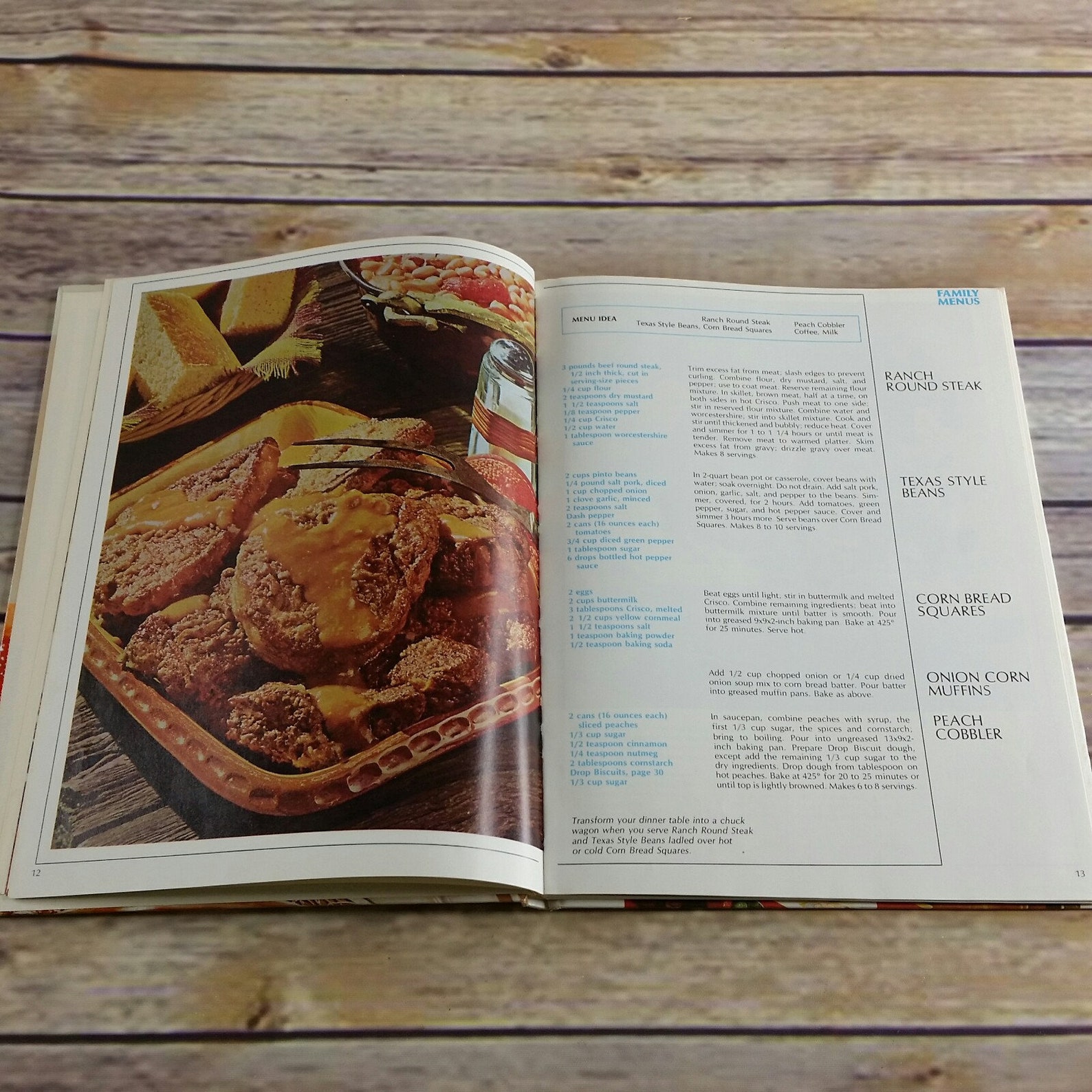 Vintage Cook Book Crisco Favorite Family Foods Cookbook Crisco - Etsy