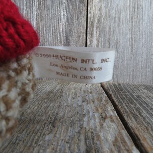 Vintage Moose Plush Ornament Winter Sweater Stuffed Animal Hugfun 2000 ...