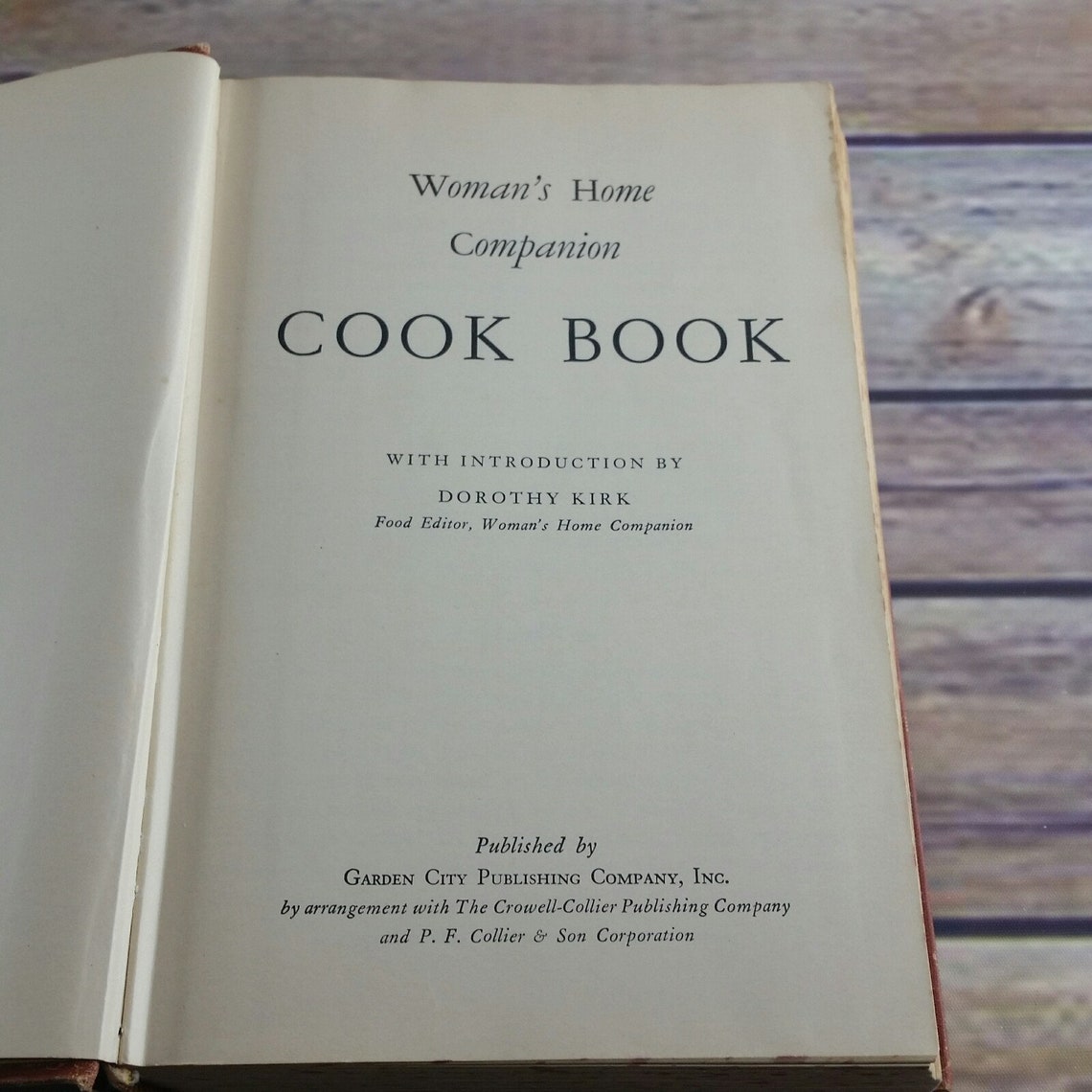 Vintage Cookbook Woman's Home Companion Cookbook 1946 by | Etsy