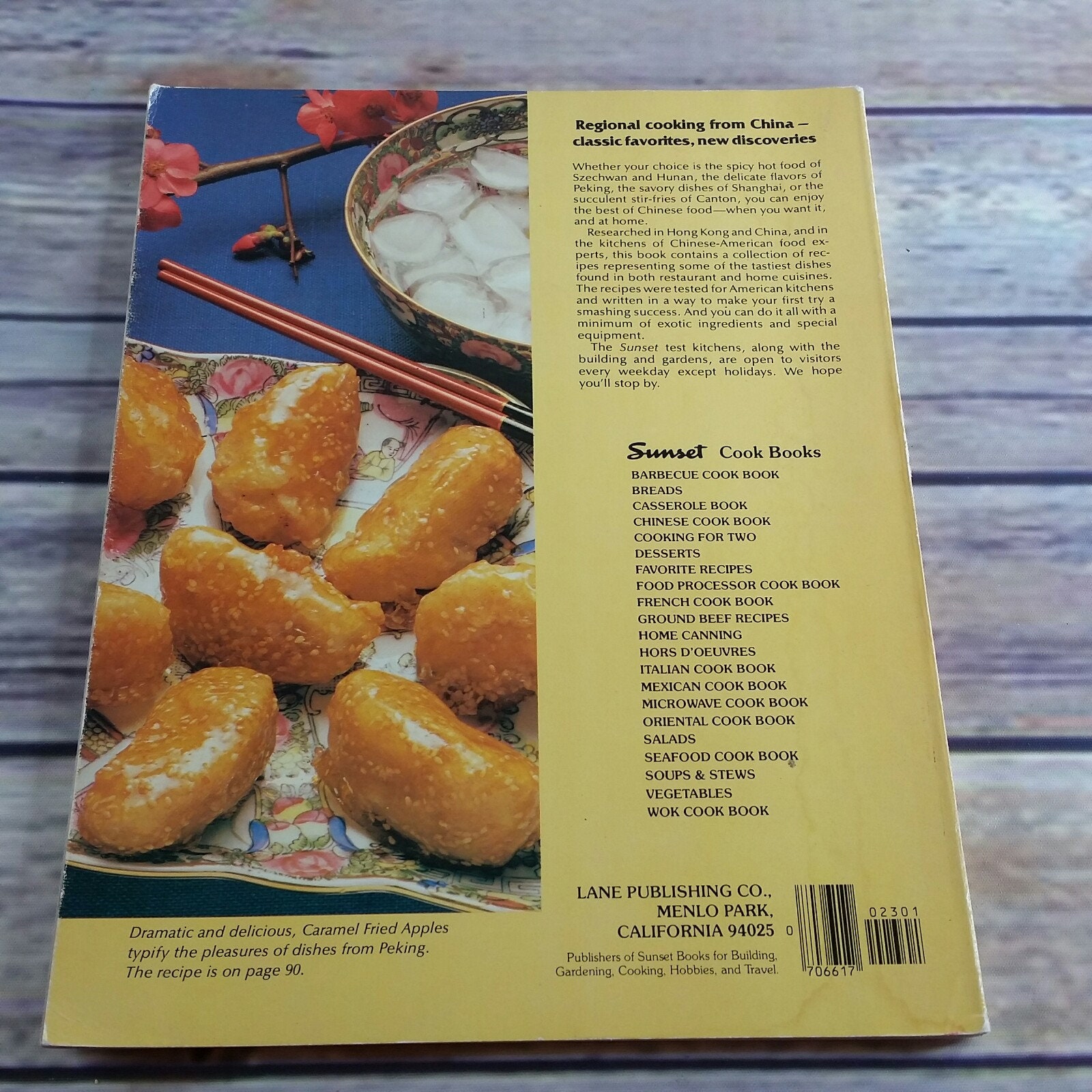 Vintage Cookbook Sunset Chinese Cook Book Peking Mandarin - Etsy