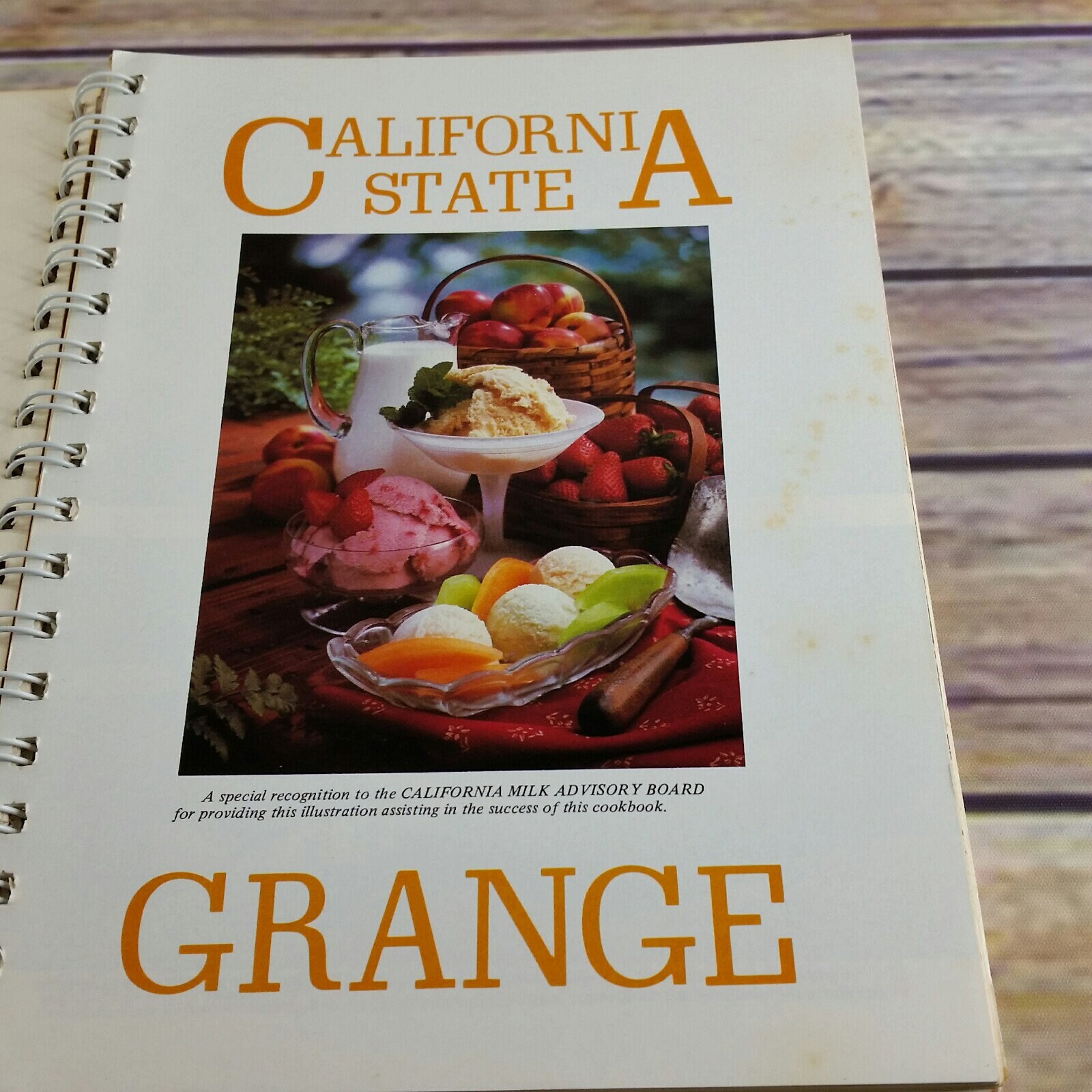 Vintage California Cookbook State Grange Recipes Are Naturally - Etsy ...