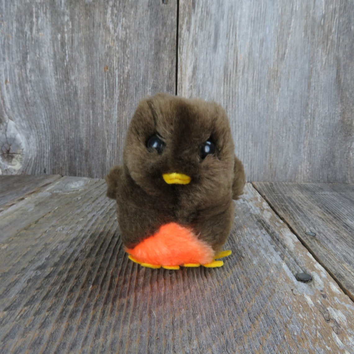 Vintage Brown Bird Robin Stuffed Animal 1981 Dakin Plush 6 - Etsy