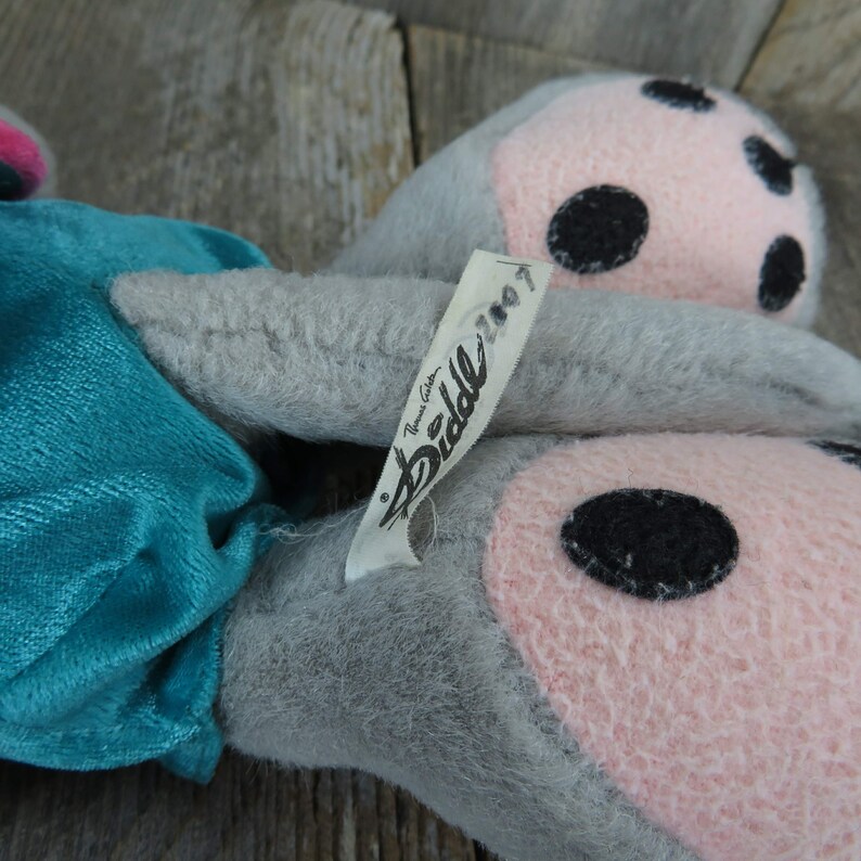 Vintage Diddl Plush Thomas Goletz German Comic Strip Mouse Etsy
