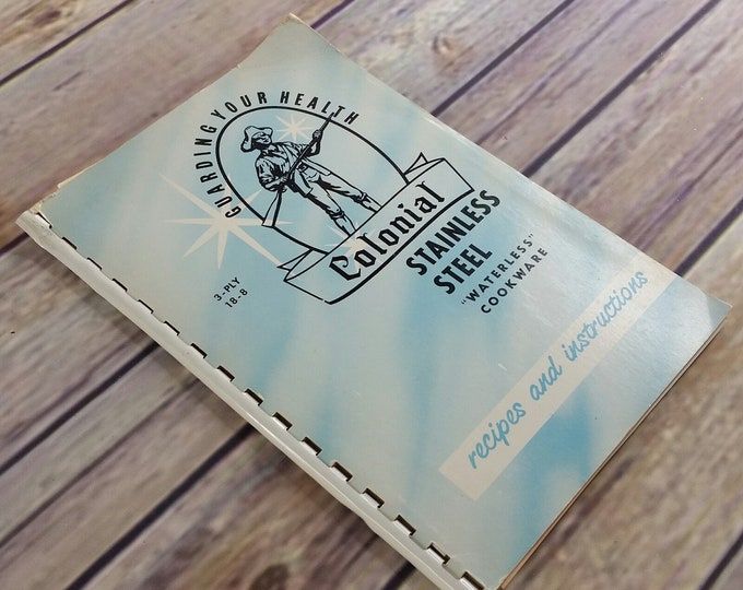 Vintage Colonial Stainless Steel Cookware Waterless Cookware 1965 ...