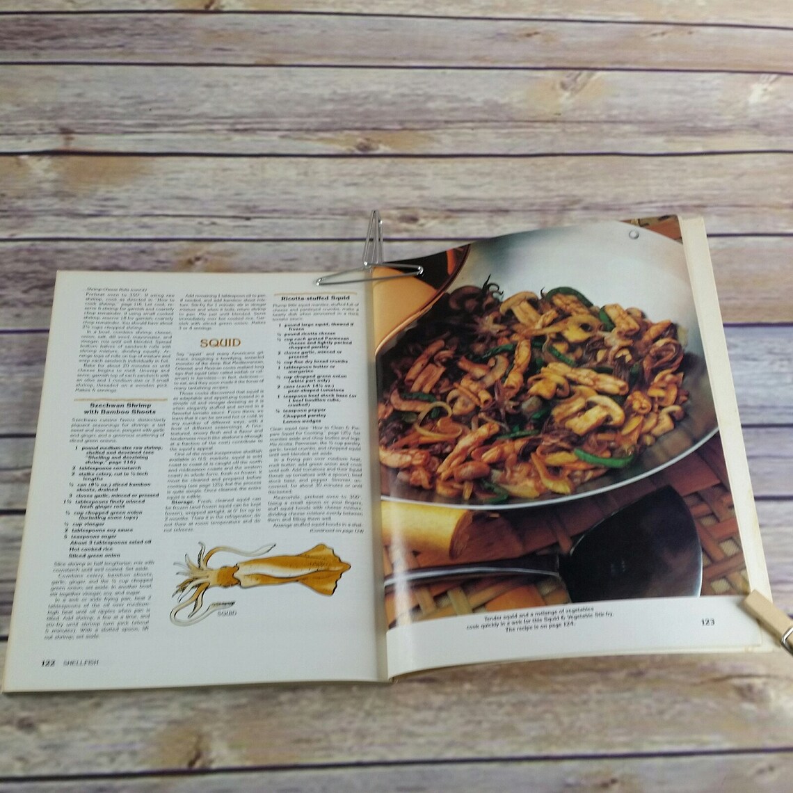 Vintage Cookbook Sunset Seafood Recipes 1981 Paperback How to Select ...
