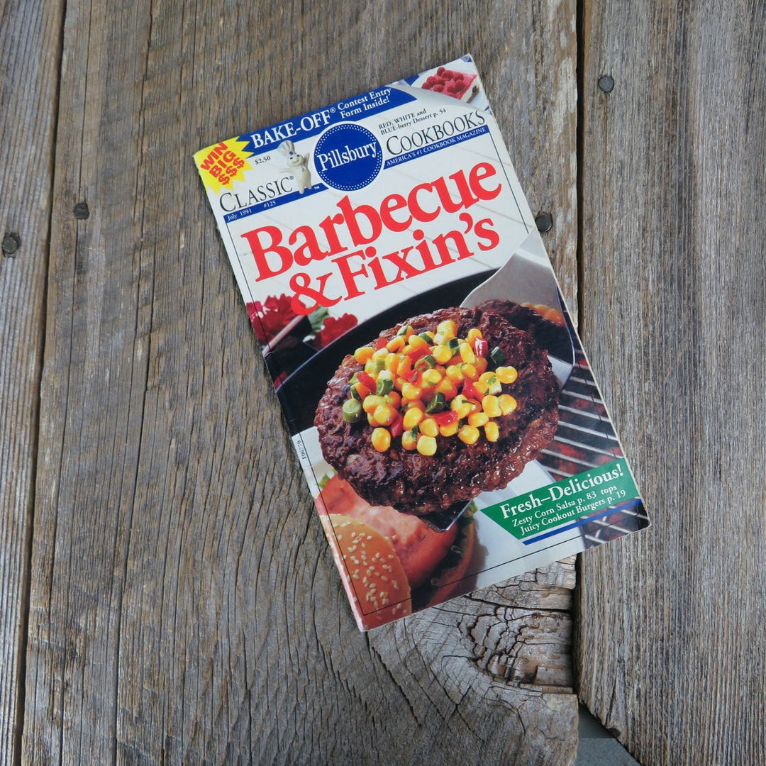Barbecue and Fixin's Pillsbury Classic Cookbooks Pamphlet Grocery Store ...