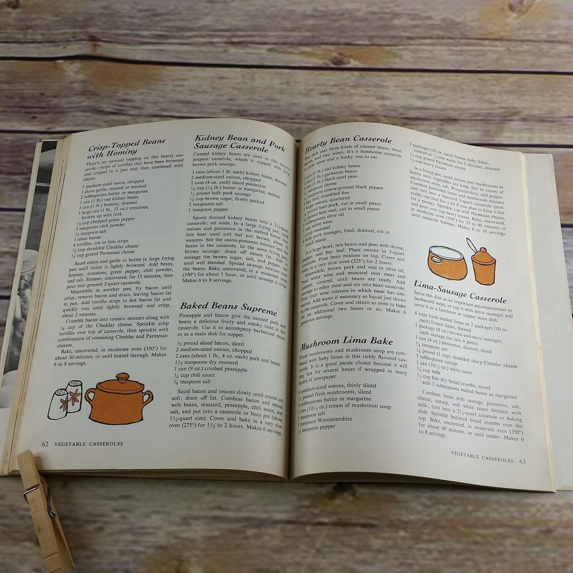 Vintage Cookbook Sunset Casserole Recipes 1974 Paperback Meat - Etsy