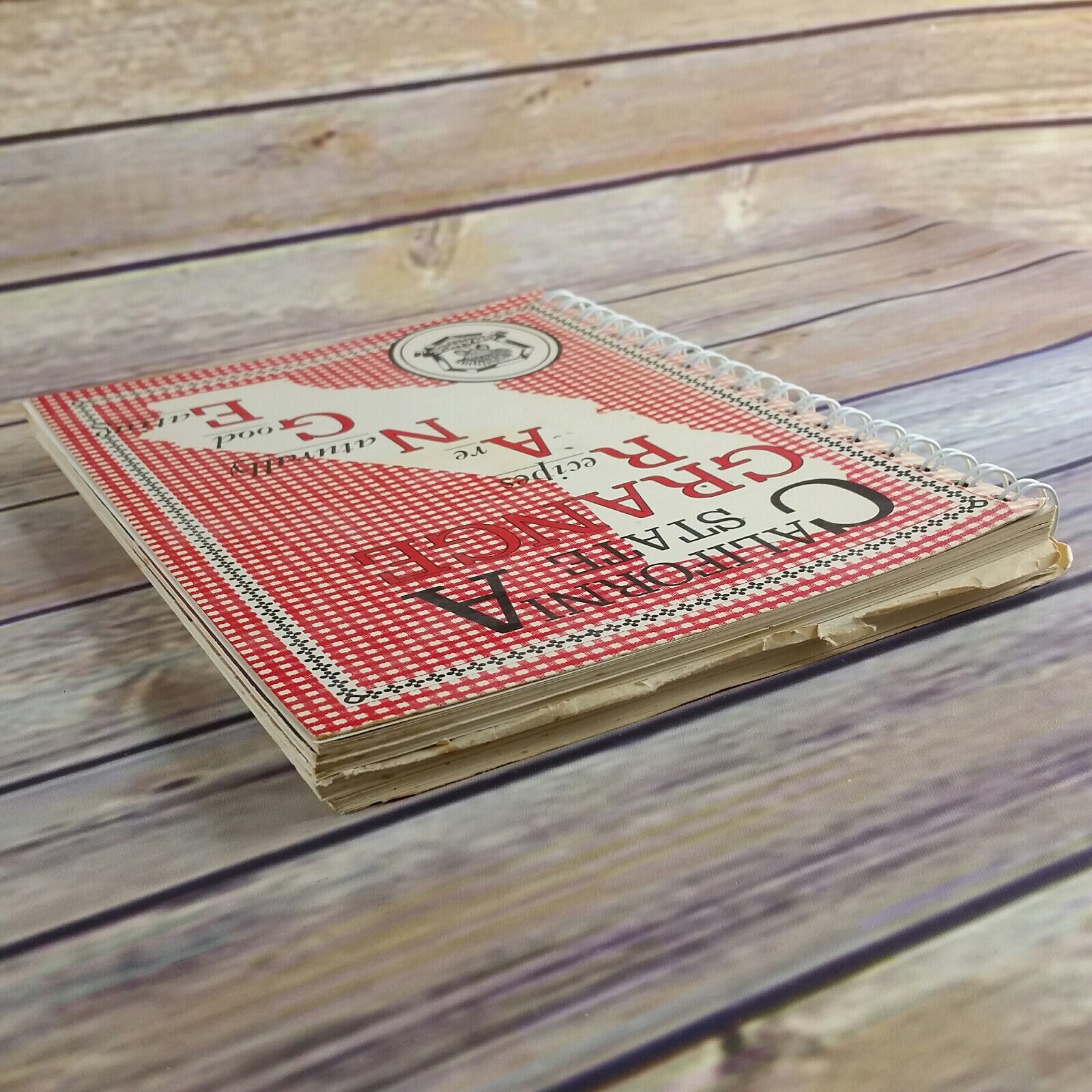 Vintage California Cookbook State Grange Recipes Are Naturally - Etsy ...