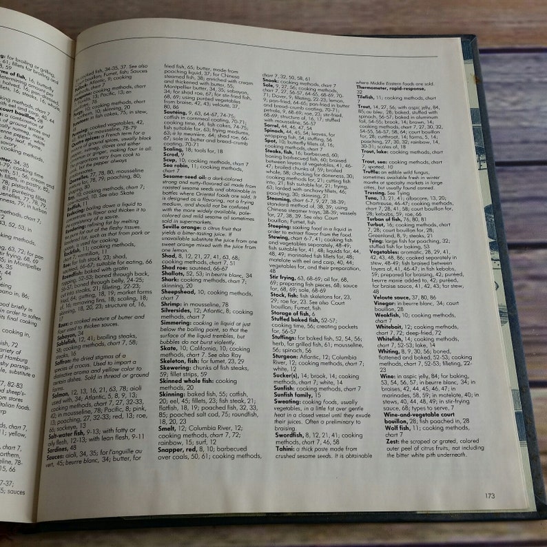 Vintage Cookbook Fish Time Life Books the Good Cook Techniques and ...